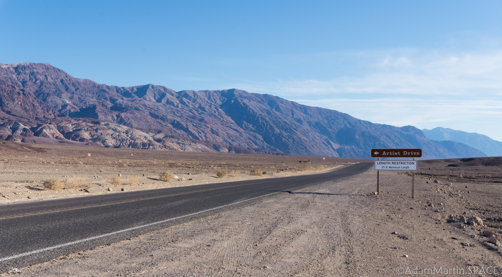 Death Valley – Artists Drive – AdamMartin.SPACE