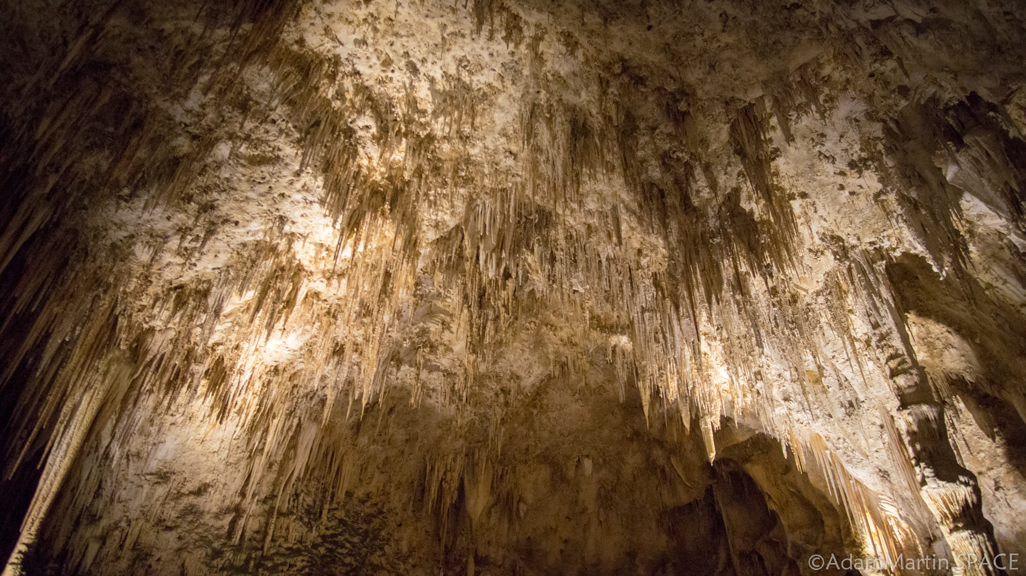 Carlsbad Caverns National Park – Stalactites – AdamMartin.SPACE