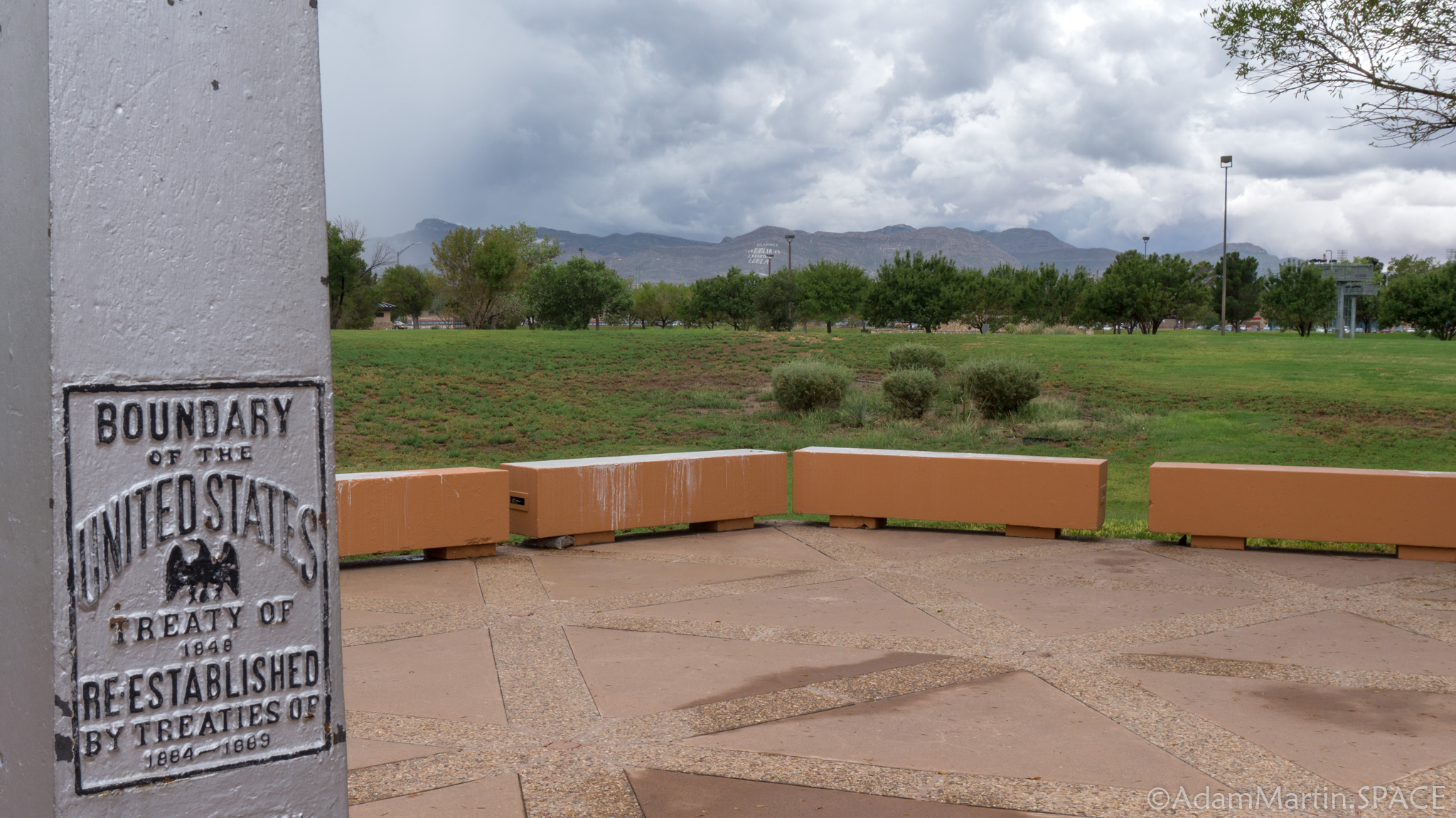 Chamizal National Memorial – View of Ciudad Juarez – AdamMartin.SPACE